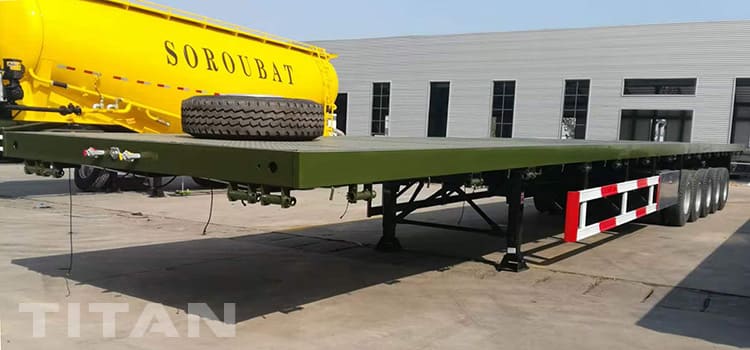 5 Axle Flatbed Trailer for Sale in Burundi