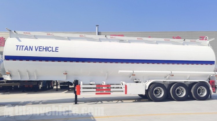 3 Axle 42CBM Diesel Fuel Tanker Trailer for Sale