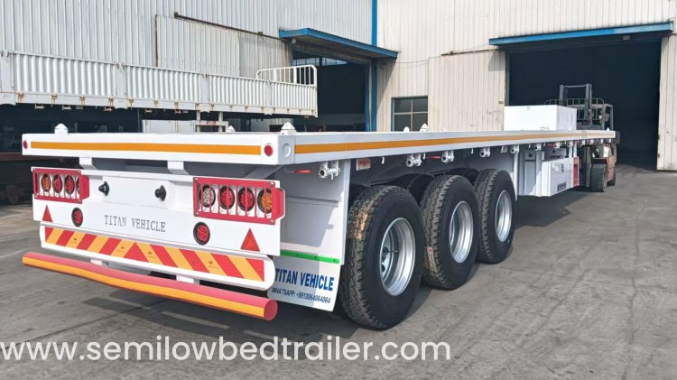 40Ft Flatbed Semi Trailer Manufacturers in Dominican