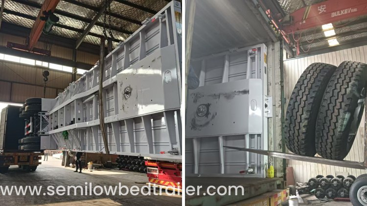 40Ft Flatbed Semi Trailer Manufacturers in Dominican