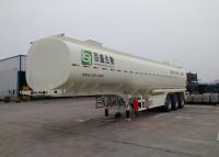 China Mechanical / air / bogie suspension petroleum tanker trailer with Reinforced ladder for sale