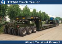 China Customized Steel HG60 heavy duty utility trailer 100 - 150 ton 3 lines 6 axles for sale