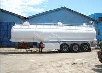 China 40000 Liters milk tanker trailer , 1 3 5 compartment pneumatic tank trailers for sale