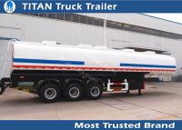 China Stainless steel Tanker Trailer for food grade , milk , chemical and liquid for sale