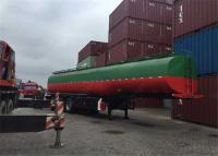 China 1 3 5 Compartment fuel tanker semi trailer with 3 axles 50000 liters for Ghana for sale