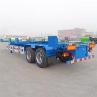 China TITAN 40ft Shipping Container Transport Semi Trailer for Sale Price for sale