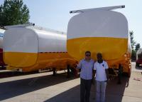 China 3 Axles 50000 Liters Diesel Fuel Tanker Trailer With 4 Compartment for sale