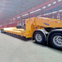 China What is a Removable Gooseneck Trailer? 3 Axle Heavy Gooseneck Trailer for Sale for sale