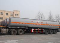 China TITAN 45CBM tri - axle fuel diesel tank trailer 40 T for all kind of oil transportation for sale