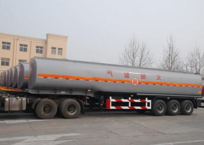 China TITAN 45CBM tri - axle fuel diesel tank trailer 40 T for all kind of oil transportation for sale