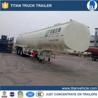 China 1 Compartment 50000 liters diesel fuel tank trailer For Mali , chemical tank trailer for sale