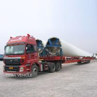 China TITAN Extendable Trailer for 46 meters 56 metersWindmill Turbine Blade for sale