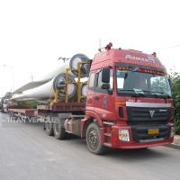 China TITAN Extendable Trailer for 46 meters 56 metersWindmill Turbine Blade for sale