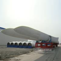 China TITAN Extendable Trailer for 46 meters 56 metersWindmill Turbine Blade for sale
