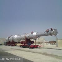 China Turntable Bolster Gooseneck Modular Trailer for carrying 120 ton 200 ton tank for sale