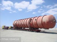 China Turntable Bolster Gooseneck Modular Trailer for carrying 120 ton 200 ton tank for sale