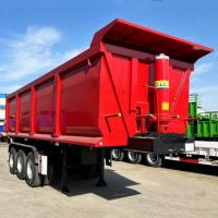 China TITAN 3/Tri Axle Tipper Semi Trailer 50/60/70 Ton Dump Semi Trailer for Sale for sale