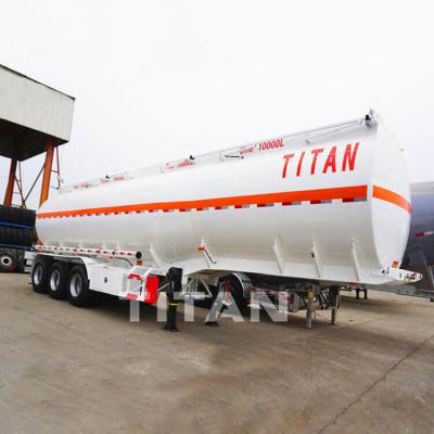 China TITAN 30000-50000 Fuel Tanker Diesel/Petrol/Gasoline Tanker Trailer 1-7 Compartments for Sale in Zimbabwe for sale