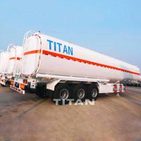 China TITAN 30000-50000 Fuel Tanker Diesel/Petrol/Gasoline Tanker Trailer 1-7 Compartments for Sale in Zimbabwe for sale