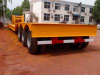 China 3 axle 80 ton lowboy trailer | Titan Vehicle Co.,Ltd for sale