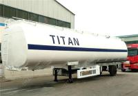 China 4 axle 60000 liters Fuel Tanker Trailer  | Titan Vehicle for sale
