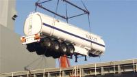 China 4 axle 60000 liters Fuel Tanker Trailer  | Titan Vehicle for sale