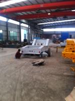 China 150T  4 line 8 axle low bed trailer with 2 line 4 axle dolly | TITAN VEHICLE for sale