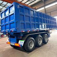 China TITAN Hydraulic 3 Axle Dump Trailer Tipper Trailer Tipper Semi Trailer for Sale for sale