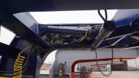 China TrI Axle Detachable Gooseneck 80 Ton Lowboy Trailer  With Power Station  | Titan Vehicle for sale