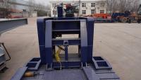 China TrI Axle Detachable Gooseneck 80 Ton Lowboy Trailer  With Power Station  | Titan Vehicle for sale