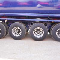 China TITAN Hot Sale 3 4 Axle 40000L 45000L Diesel Oil Petroleum Fuel Tanker Trailer Tank Semi Trailer for Sale for sale