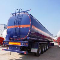 China TITAN Hot Sale 3 4 Axle 40000L 45000L Diesel Oil Petroleum Fuel Tanker Trailer Tank Semi Trailer for Sale for sale