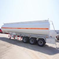 China TITAN Hot Sale Tri Axles 40000/42000/45000 Liters Diesel Fuel Tanker Trailers Semi Tank Trailer Truck for Sale for sale