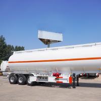 China TITAN Hot Sale Tri Axles 40000/42000/45000 Liters Diesel Fuel Tanker Trailers Semi Tank Trailer Truck for Sale for sale