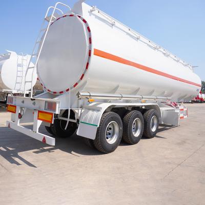 China TITAN Hot Sale Tri Axles 40000/42000/45000 Liters Diesel Fuel Tanker Trailers Semi Tank Trailer Truck for Sale for sale