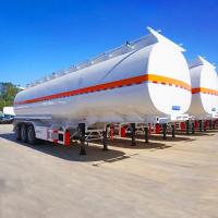 China TITAN 3 Axle 45000 Liters Fuel Tank Semi Trailer for Sale in Guyana for sale