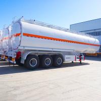 China TITAN 3 Axle 45000 Liters Fuel Tank Semi Trailer for Sale in Guyana for sale