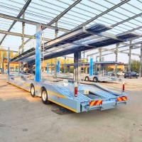 China 2 Axle Car Carrier Trailer Truck Car Hauler Car Transport Trailer European style for Sale in Russia for sale