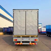 China Curtain Side Trailer Curtainsider Dry Van Box Trailer Sliding Curtain Tarpaulin Semi Trailer fo Sale for sale