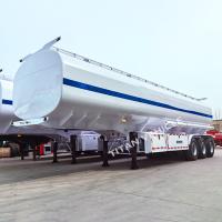 China TITAN 3 Axle 42000 Liters Fuel Tank Semi Trailer Oil Diesel Fuel Tanker Trailer for Sale in Ghana for sale