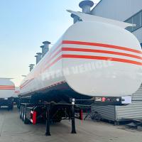 China TITAN 3 Axle 45000 Liters Diesel Fuel Trailer Oi Fuel Tanker Trailer for Sale in DRC for sale