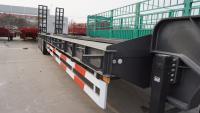 China TITAN 4 axles 50 ton to 100 ton lowboy semi truck trailer for sale for sale