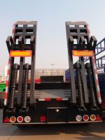 China TITAN 4 axles 50 ton to 100 ton lowboy semi truck trailer for sale for sale