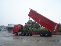 China TITAN  VEHICLE 2 axles 30 ton tipper semi trailer for sale for sale