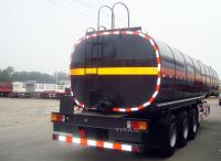 China What is the price on your 3 axle bitumen asphalt crude oil Tanker Trailer for sale