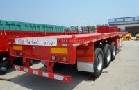 China What is the price on your 3 axle flatbed container transportation trailer? for sale