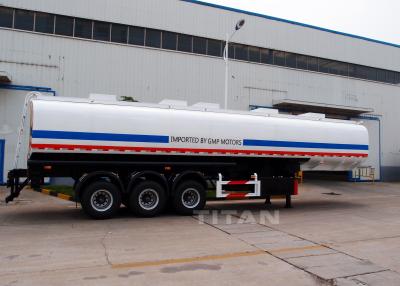 China TITAN the high quality  3 axle fuel dolly drawbar tanker trailers for sale for sale