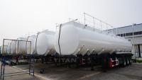 China TITAN high quality lubricant oil loading tanker trailer with 3 axle for sale for sale