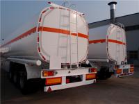 China TITAN best quality stainless steel 3 axle chemical transport tanker trailer for sale for sale