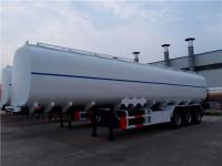 China TITAN best quality stainless steel 3 axle chemical transport tanker trailer for sale for sale